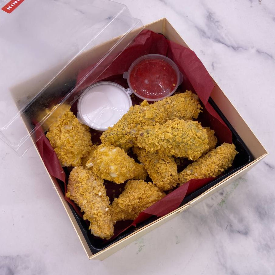 Kindori Non-Fried Chicken Bento – Ice Cream Dessert with Dips – Kindori ...